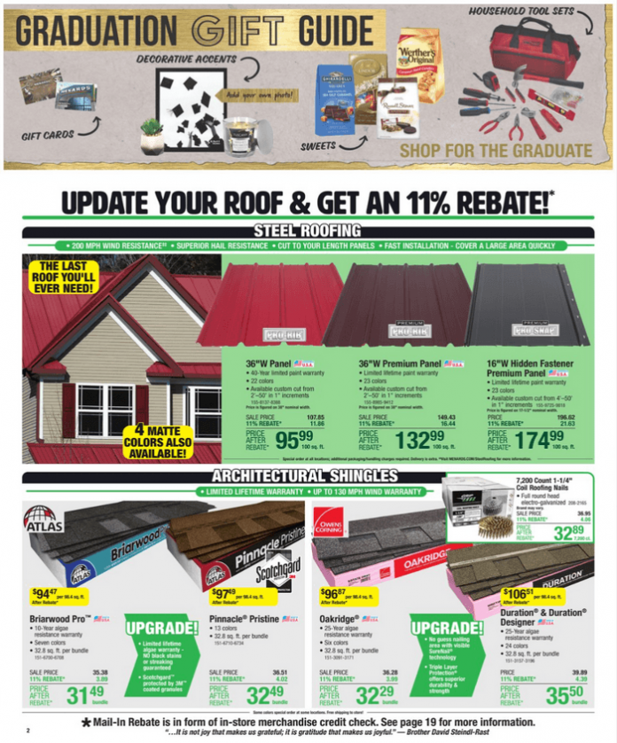Menards Weekly Ad Apr 04 – Apr 14, 2024