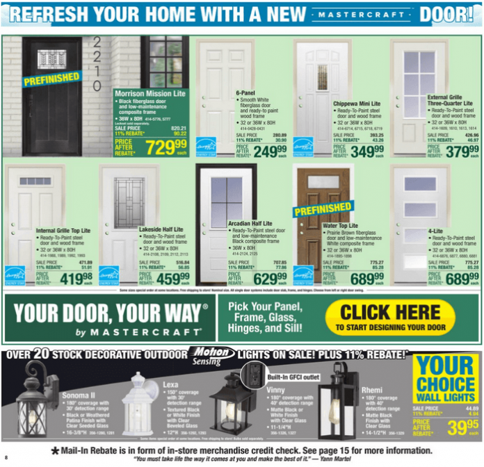 Menards Weekly Ad Apr 11 – Apr 21, 2024