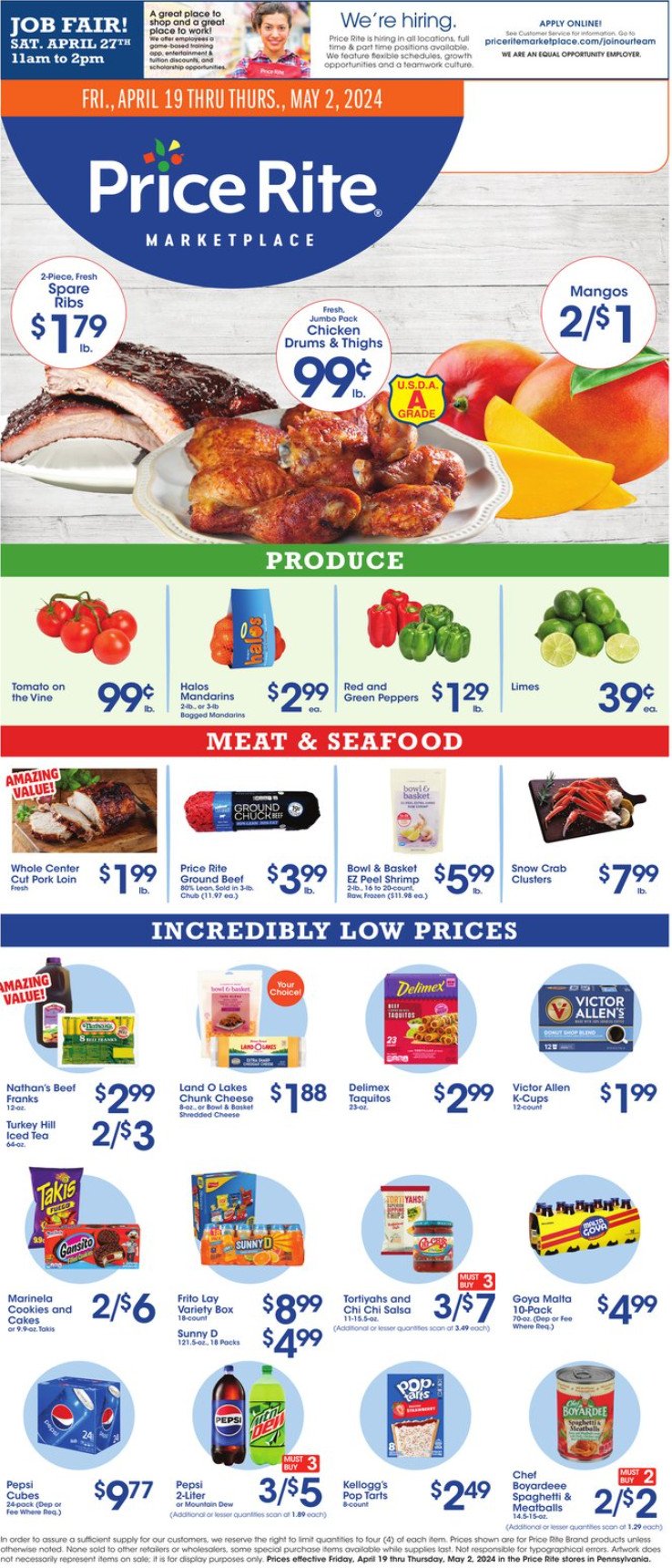 Price Rite Weekly Ad Apr 19 – May 02, 2024