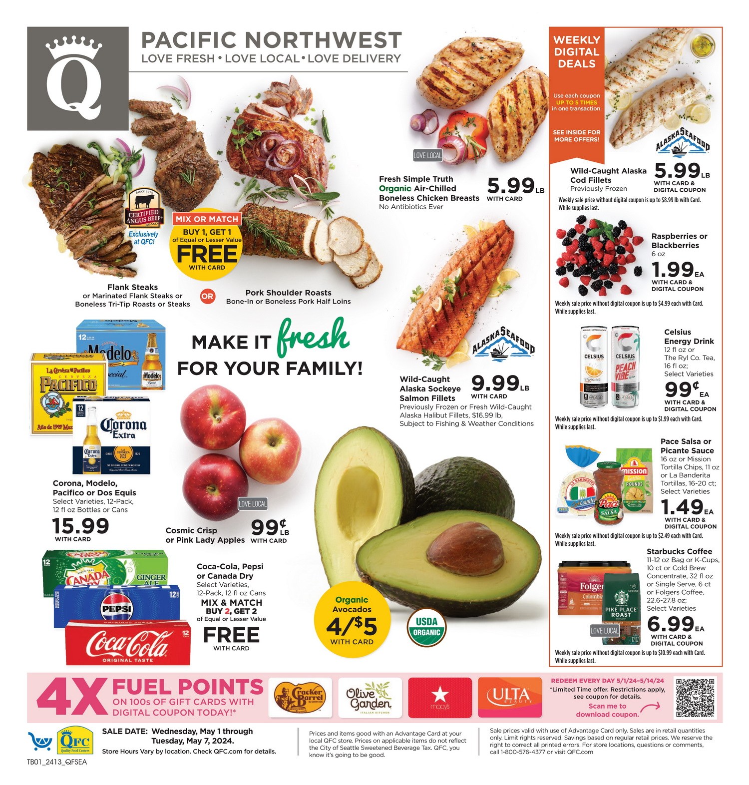 QFC Weekly Ad May 01 – May 07, 2024