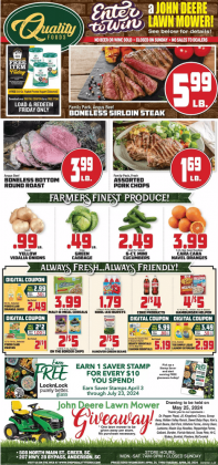 Quality Foods Weekly Ad Apr 24 – Apr 30, 2024