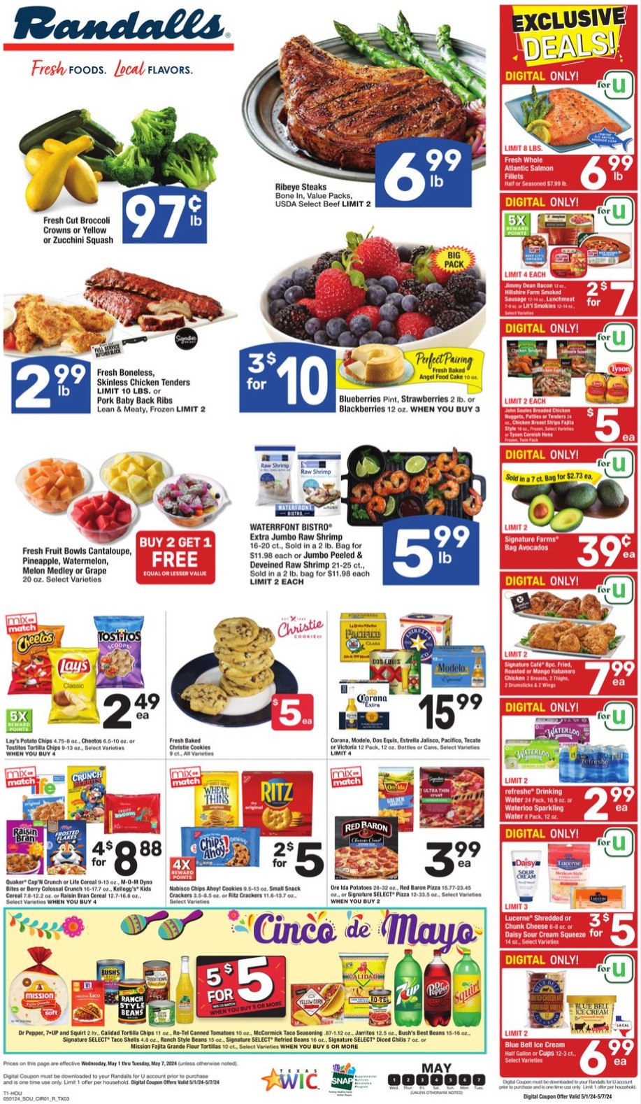 Randalls Weekly Ad May 01 – May 07, 2024