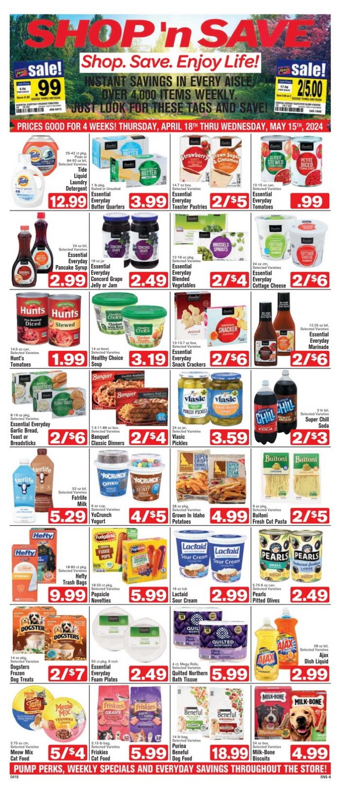 SHOP 'n SAVE Weekly Ad Apr 18 – Apr 24, 2024