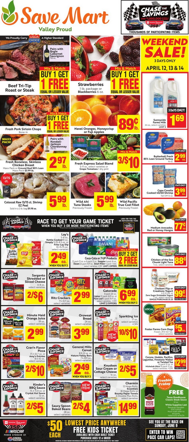Save Mart Supermarkets Weekly Ad Apr 10 – Apr 16, 2024