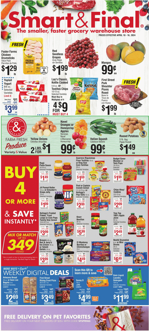 Smart & Final Weekly Ad Apr 10 – Apr 16, 2024