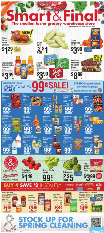 Smart & Final Weekly Ad Apr 24 – Apr 30, 2024