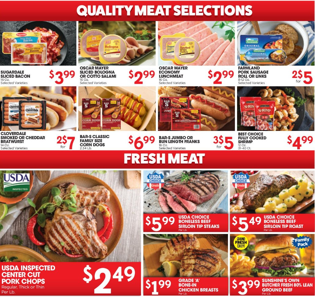 Sunshine Foods Weekly Ad Apr 24 – Apr 30, 2024
