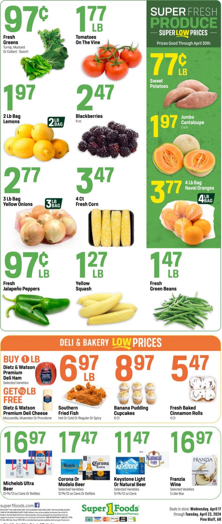 Super 1 Foods Weekly Ad Apr 17 – Apr 23, 2024