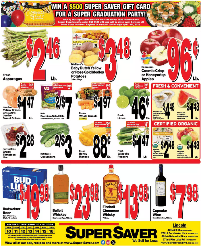 Super Saver Weekly Ad Apr 10 – Apr 16, 2024