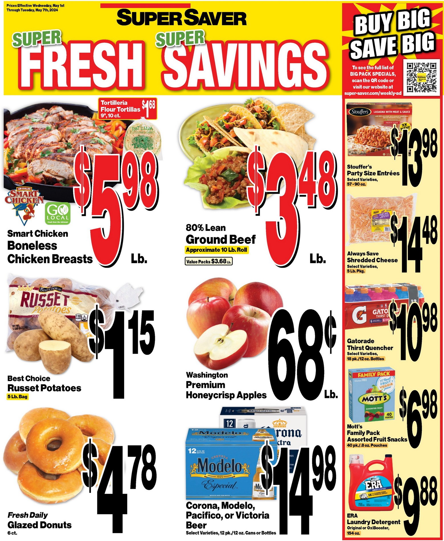 Super Saver Weekly Ad May 01 – May 07, 2024
