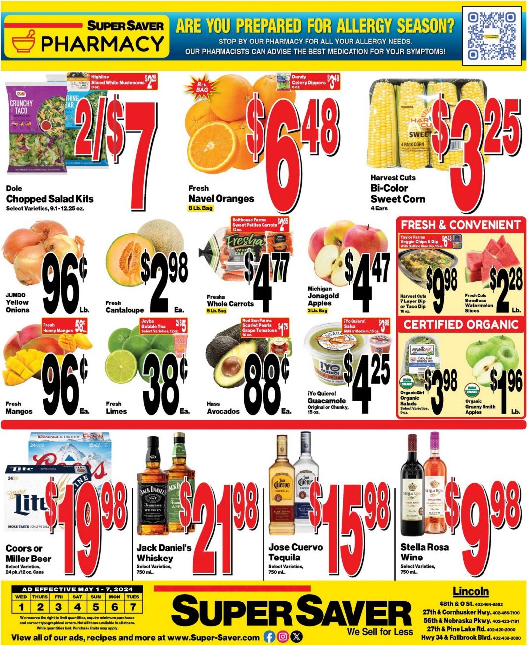 Super Saver Weekly Ad May 01 – May 07, 2024