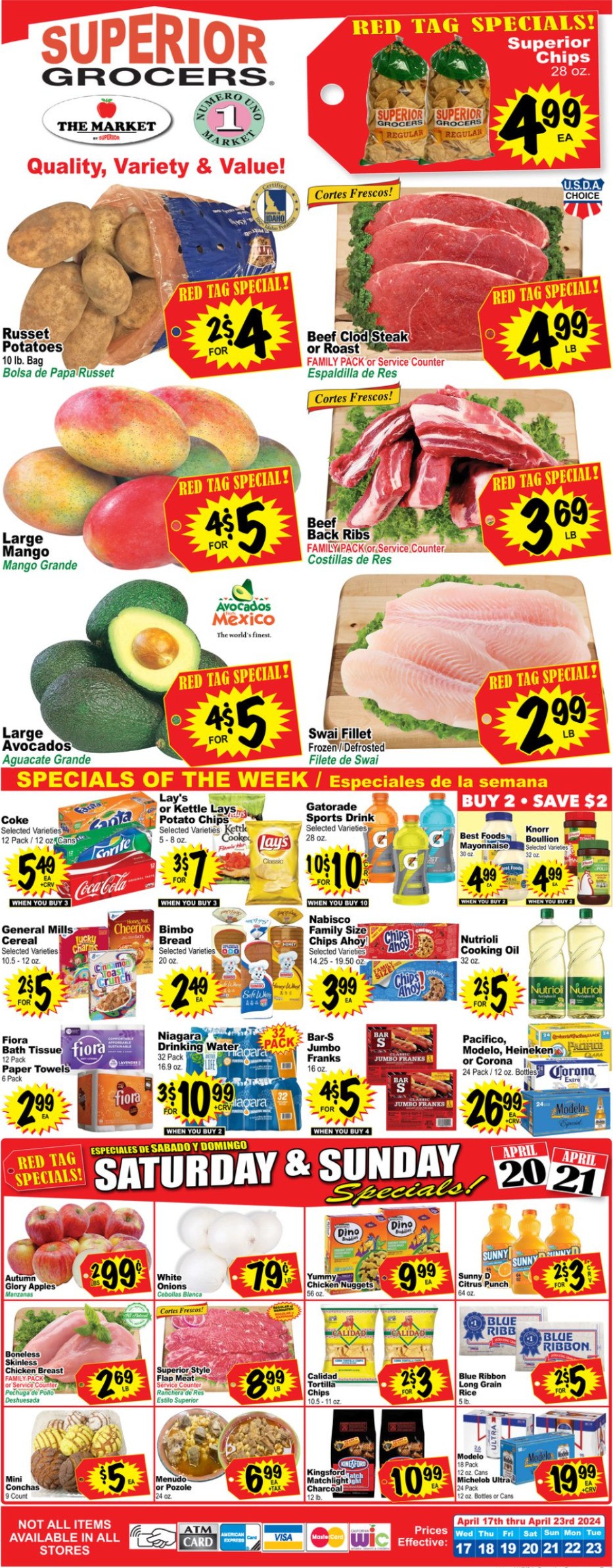 Superior Grocers Weekly Ad Apr 17 – Apr 23, 2024