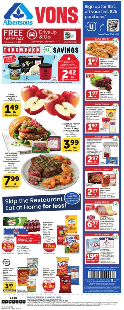Vons Weekly Ad Apr 03 – Apr 09, 2024