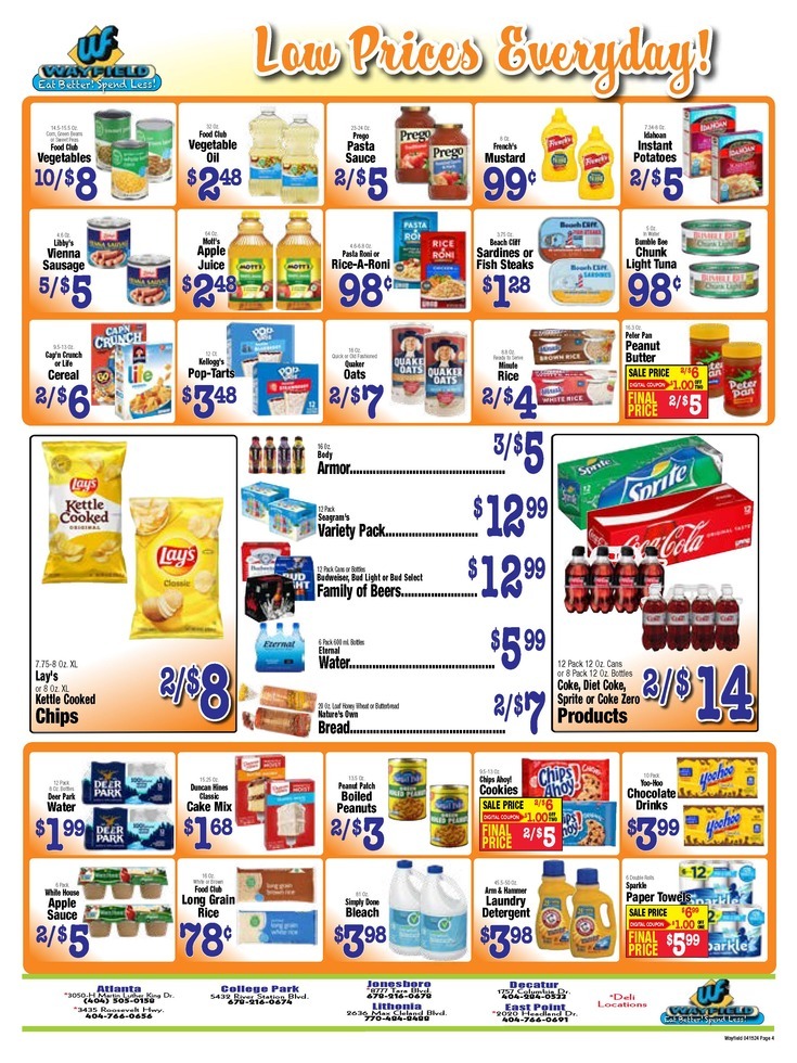 Wayfield Foods Weekly Ad Apr 15 – Apr 21, 2024