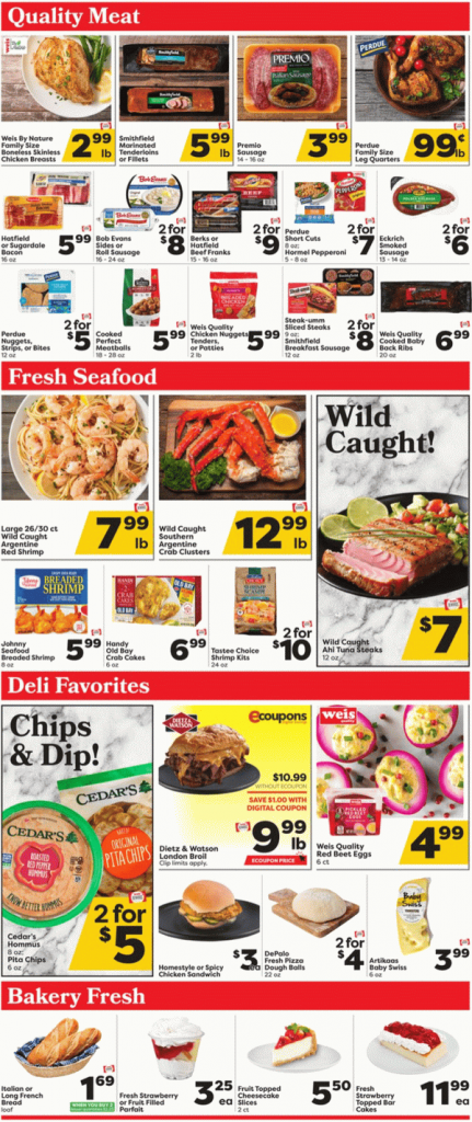 Weis Markets Weekly Ad Apr 18 – Apr 24, 2024
