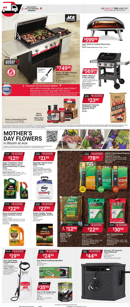 Ace Hardware Weekly Ad May 06 – May 13, 2024
