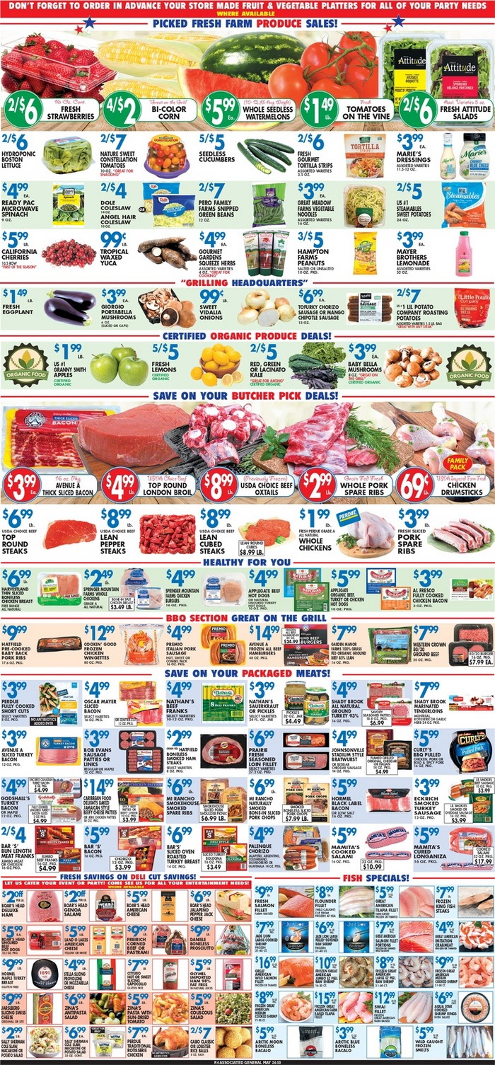 Associated Supermarkets Weekly Ad May 24 – May 30, 2024 (Memorial Day ...