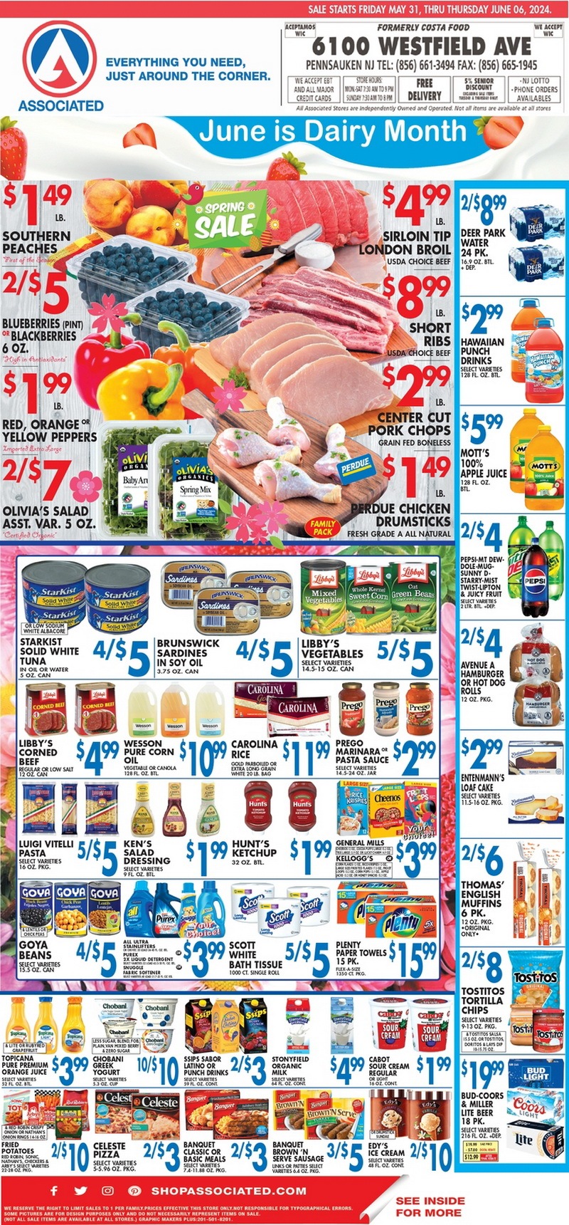 Associated Supermarkets Weekly Ad May 31 – Jun 06, 2024