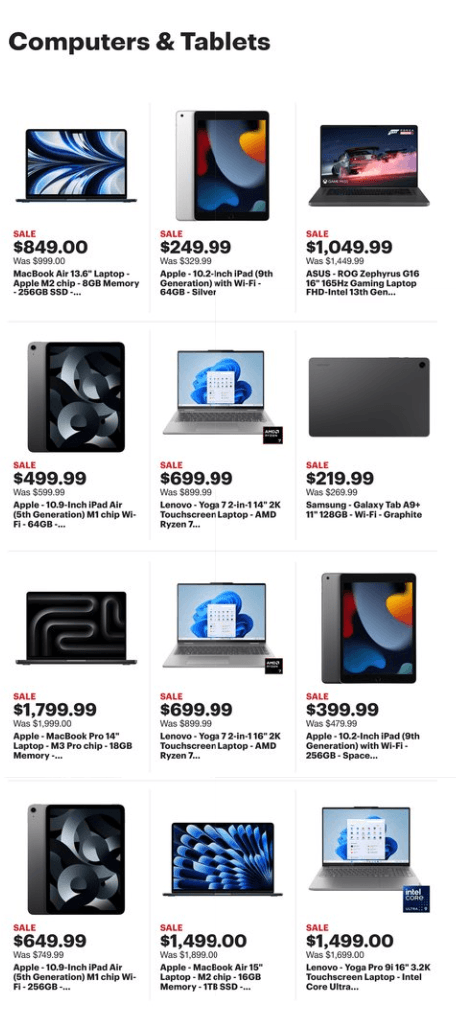 Best Buy Weekly Ad May 28 – Jun 03, 2024