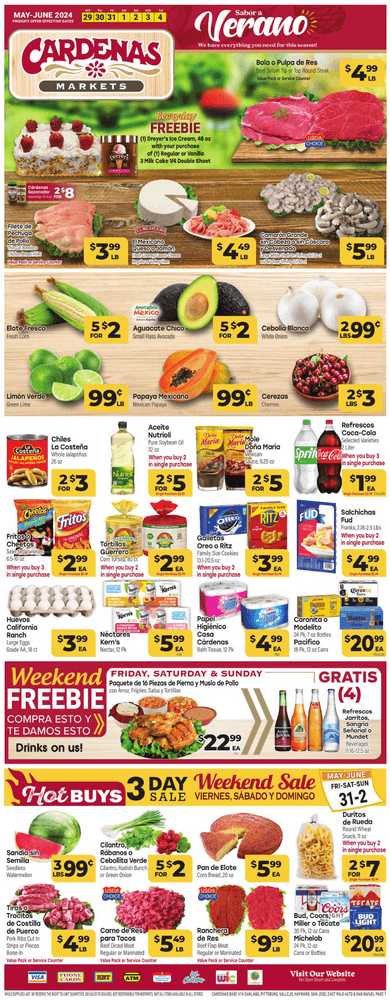 Cardenas Weekly Ad May 29 – Jun 04, 2024