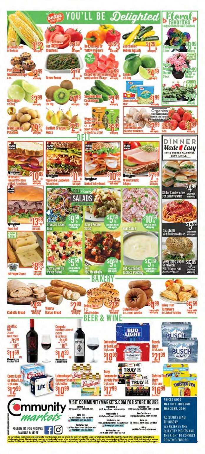 Community Markets Weekly Ad May 16 – May 22, 2024