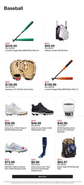Dick's Sporting Goods Weekly Ad May 01 – May 07, 2024