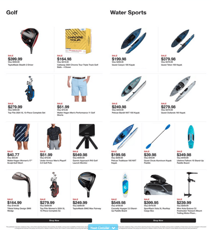 Dick's Sporting Goods Weekly Ad May 15 – May 21, 2024