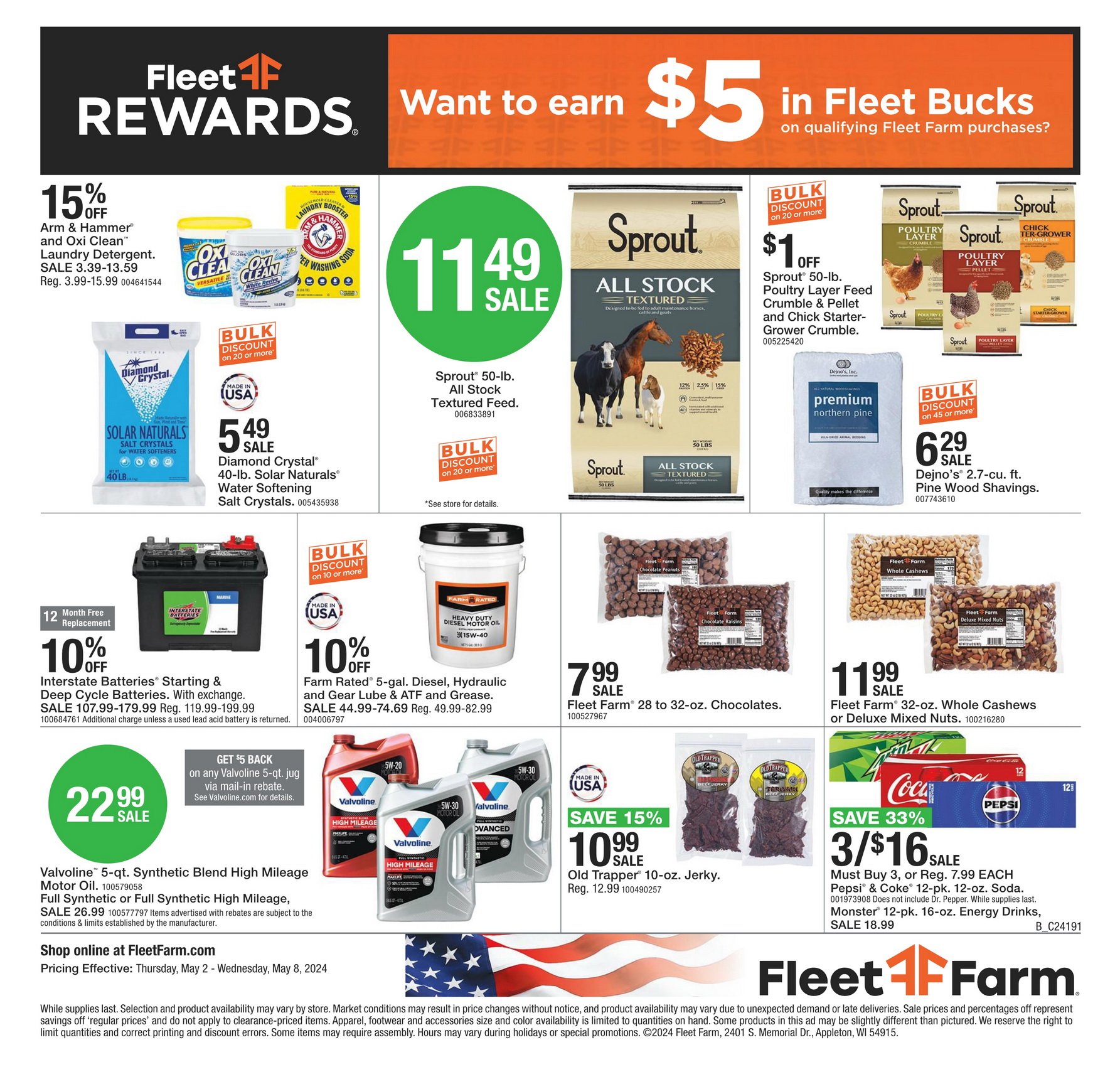 Fleet Farm Weekly Ad May 02 – May 08, 2024