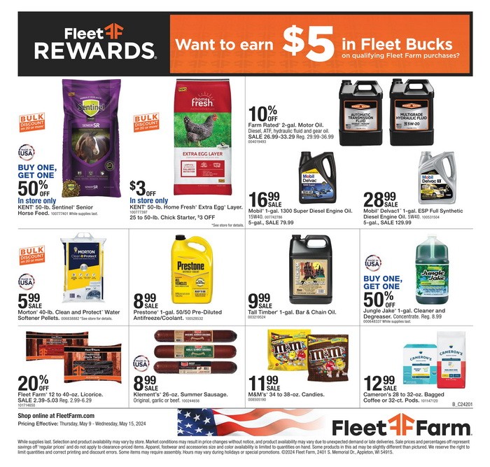 Fleet Farm Weekly Ad May 09 – May 15, 2024