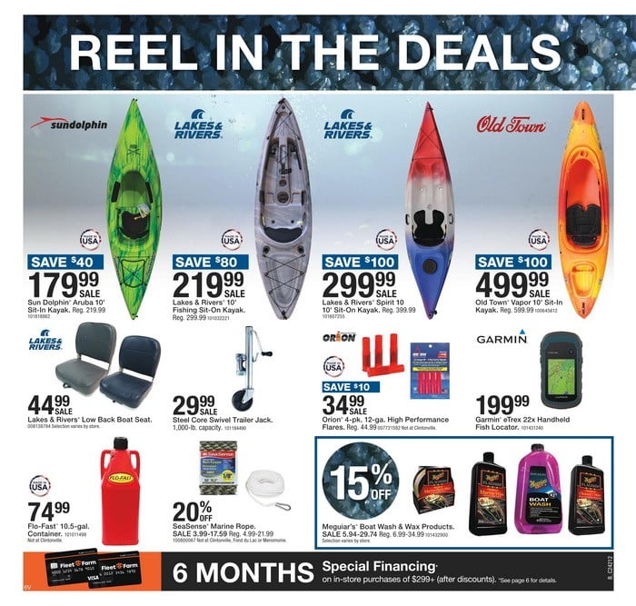Fleet Farm Fishing Gear Sale May 16 – May 22, 2024