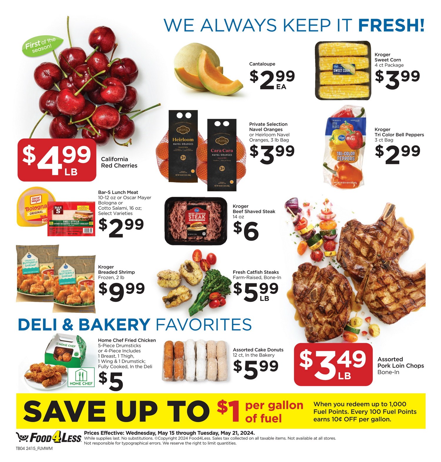 Food 4 Less Weekly Ad May 15 – May 21, 2024