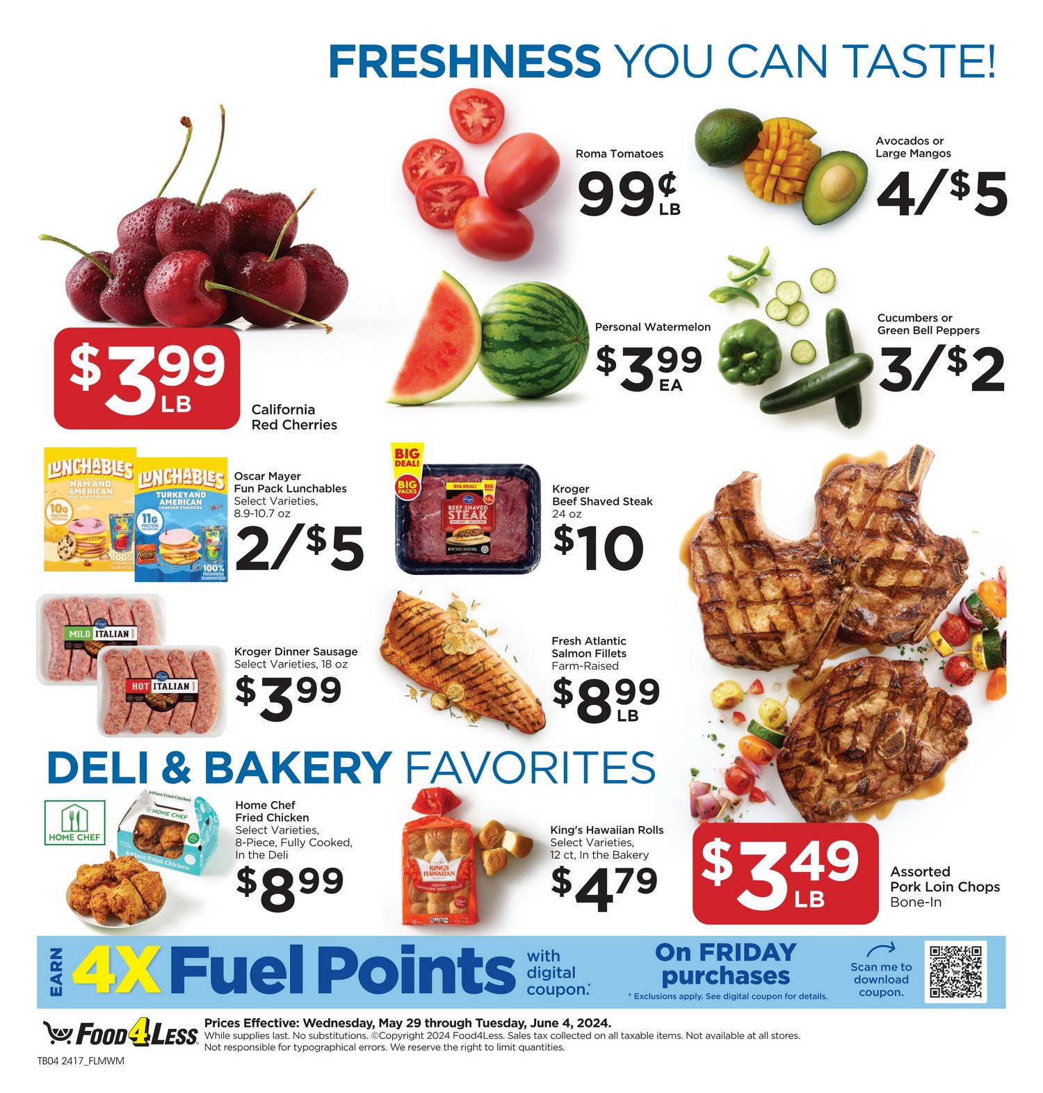 Food 4 Less Weekly Ad May 29 – Jun 04, 2024
