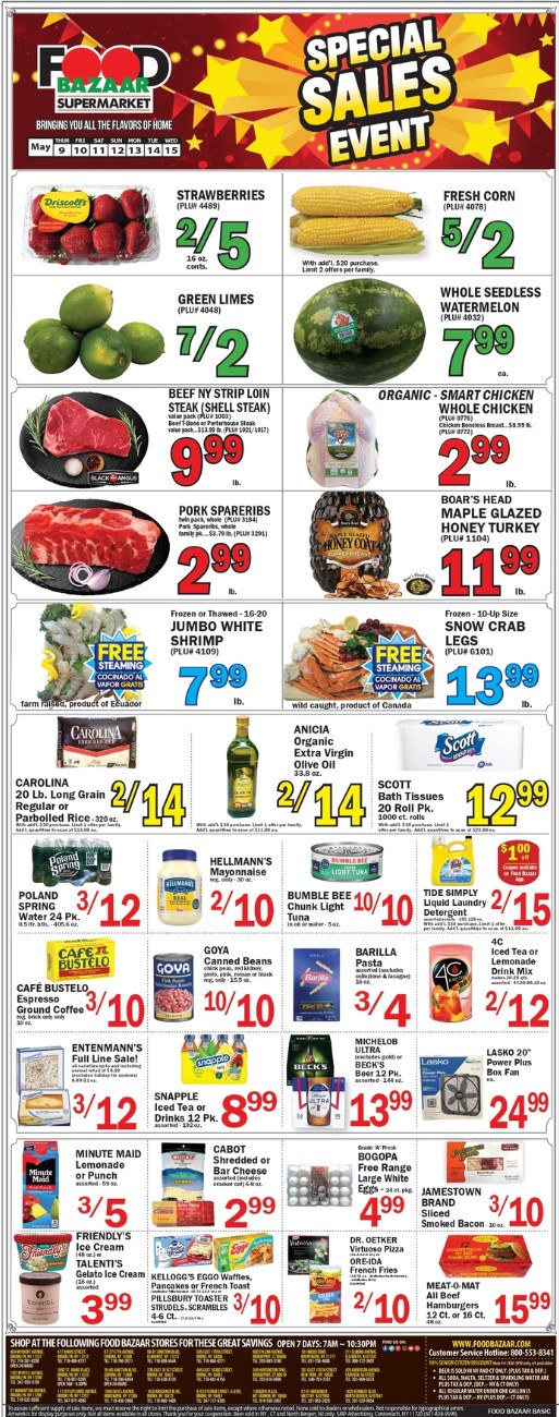 Food Bazaar Weekly Ad May 09 – May 15, 2024