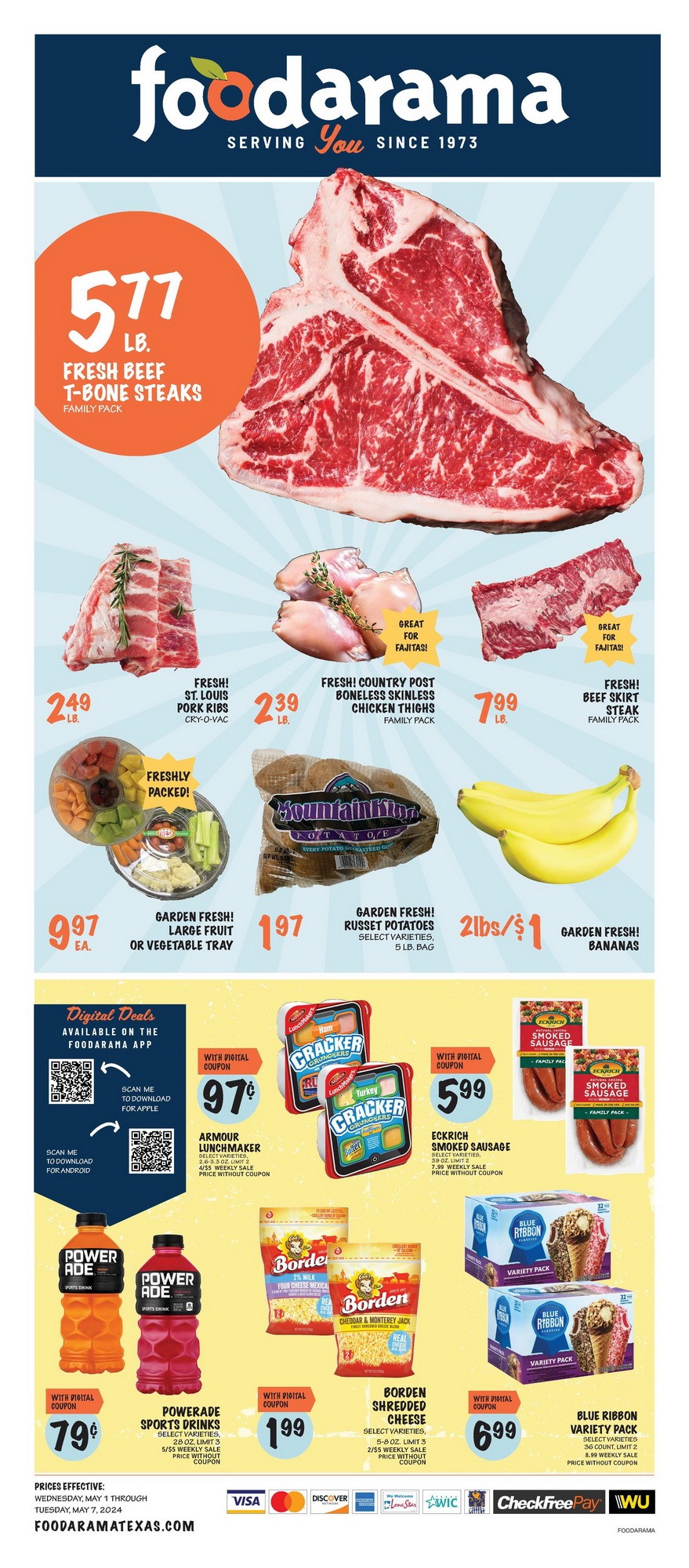 Foodarama Weekly Ad May 01 – May 07, 2024