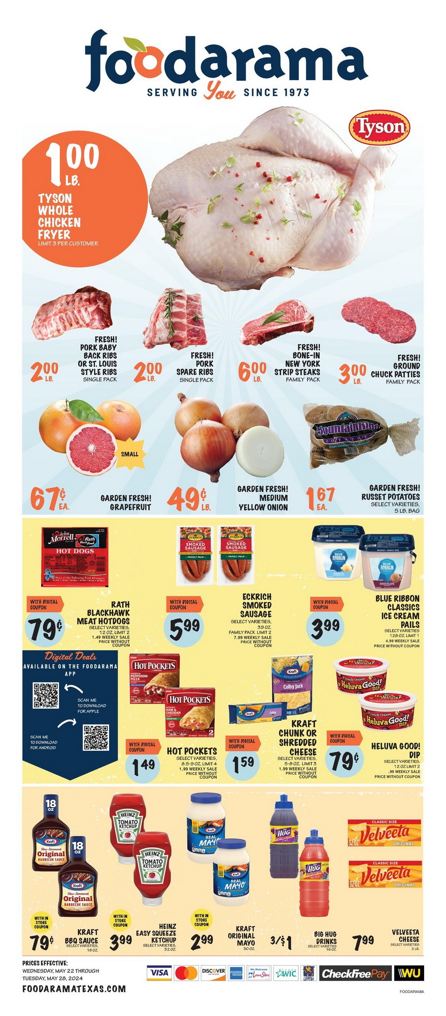 Foodarama Weekly Ad May 22 – May 28, 2024