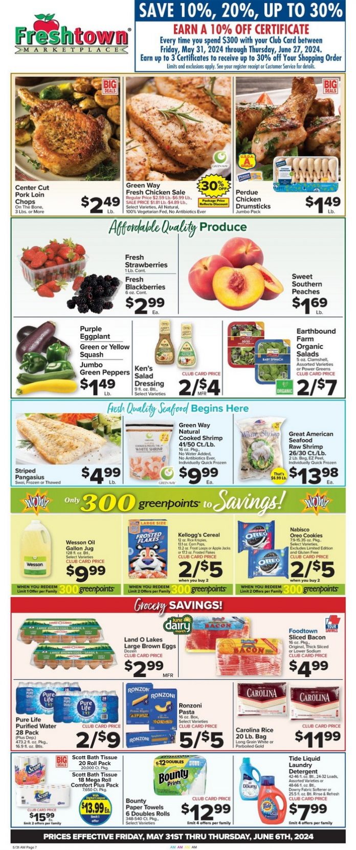 Foodtown Weekly Ad May 31 – Jun 06, 2024