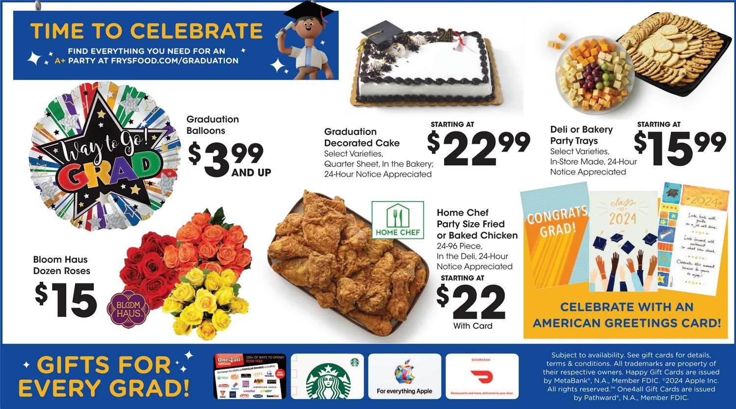 Fry's Food Weekly Ad May 08 – May 14, 2024 (Mother's Day Promotion Included)