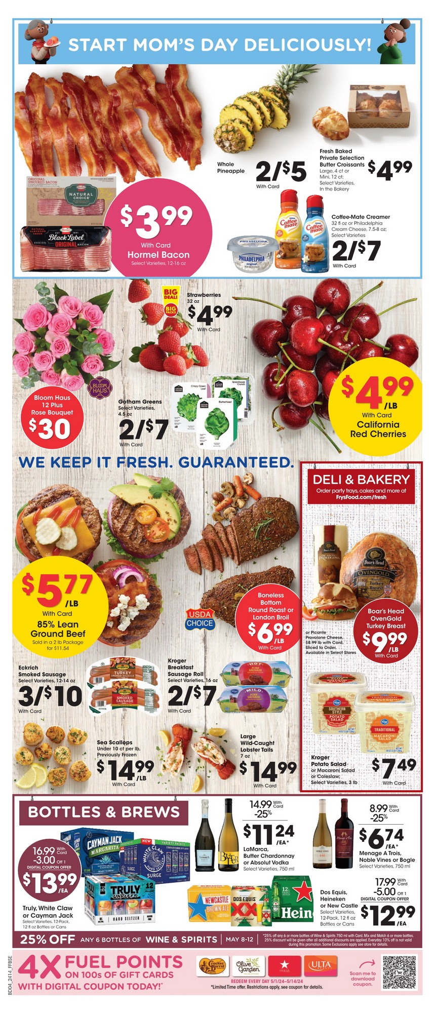 Fry's Food Weekly Ad May 08 – May 14, 2024 (Mother's Day Promotion Included)