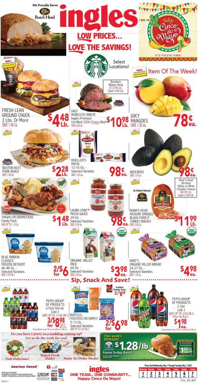 Ingles Weekly Ad May 01 – May 07, 2024