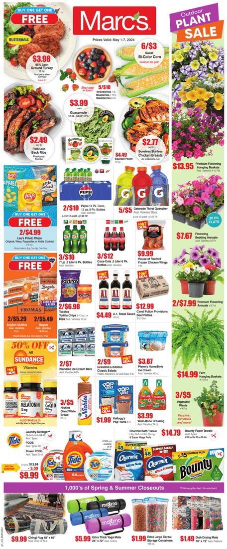 Marc's Weekly Ad May 01 – May 07, 2024