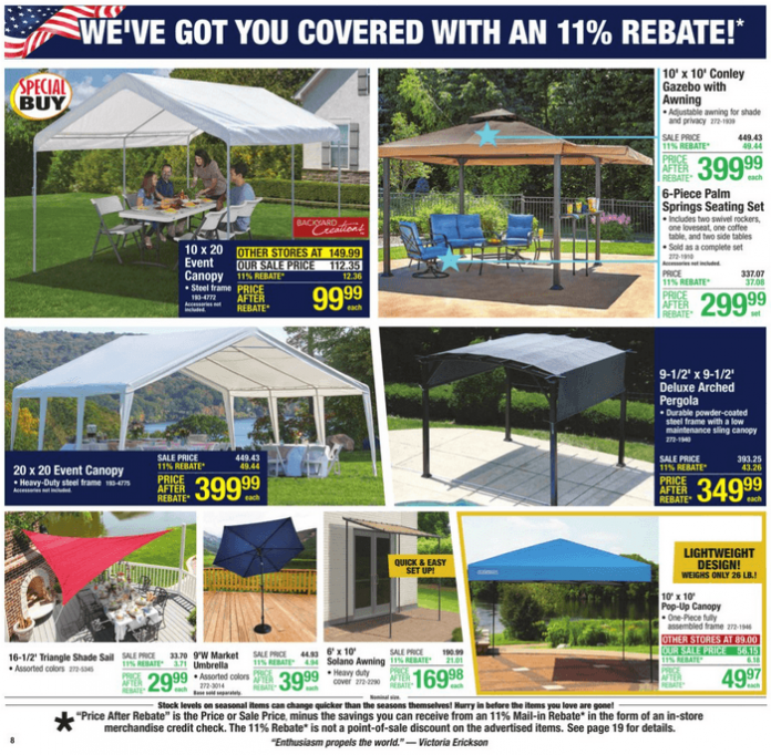 Menards Weekly Ad May 16 – May 27, 2024 (Memorial Day Promotion Included)