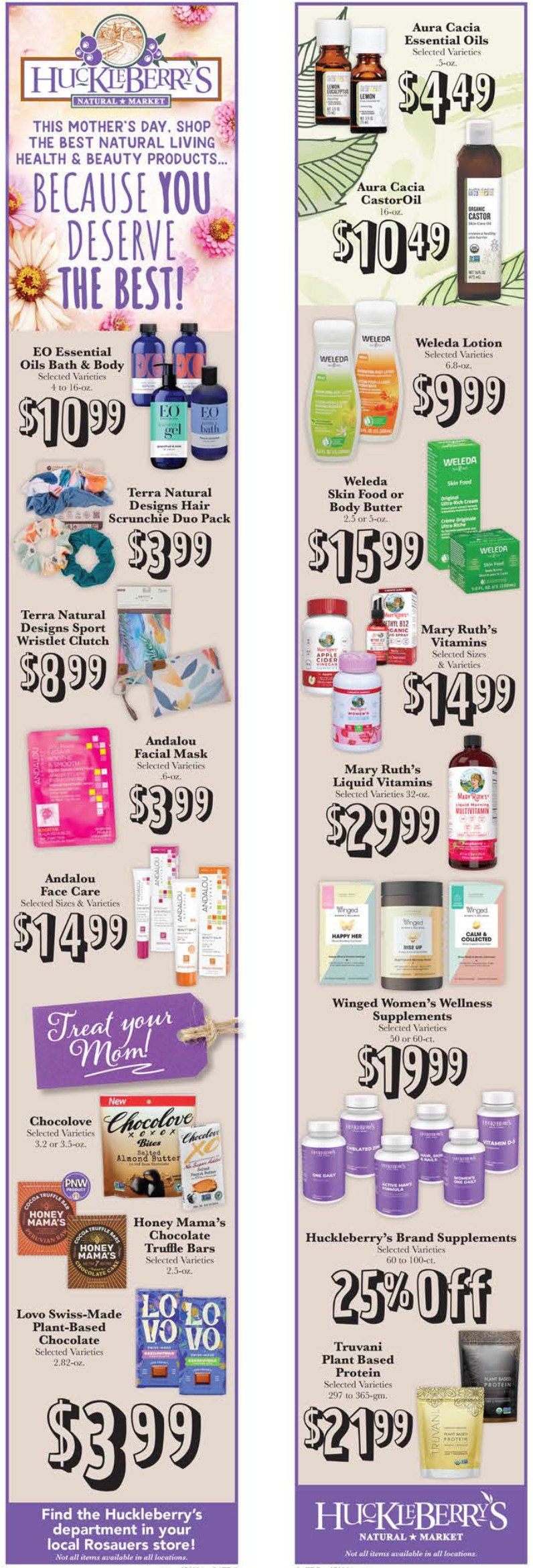 Rosauers Weekly Ad May 08 – May 14, 2024 (Mother's Day Promotion Included)