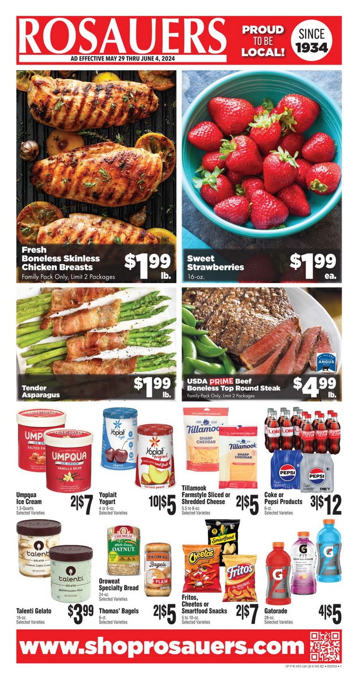 Rosauers Weekly Ad May 29 – Jun 04, 2024
