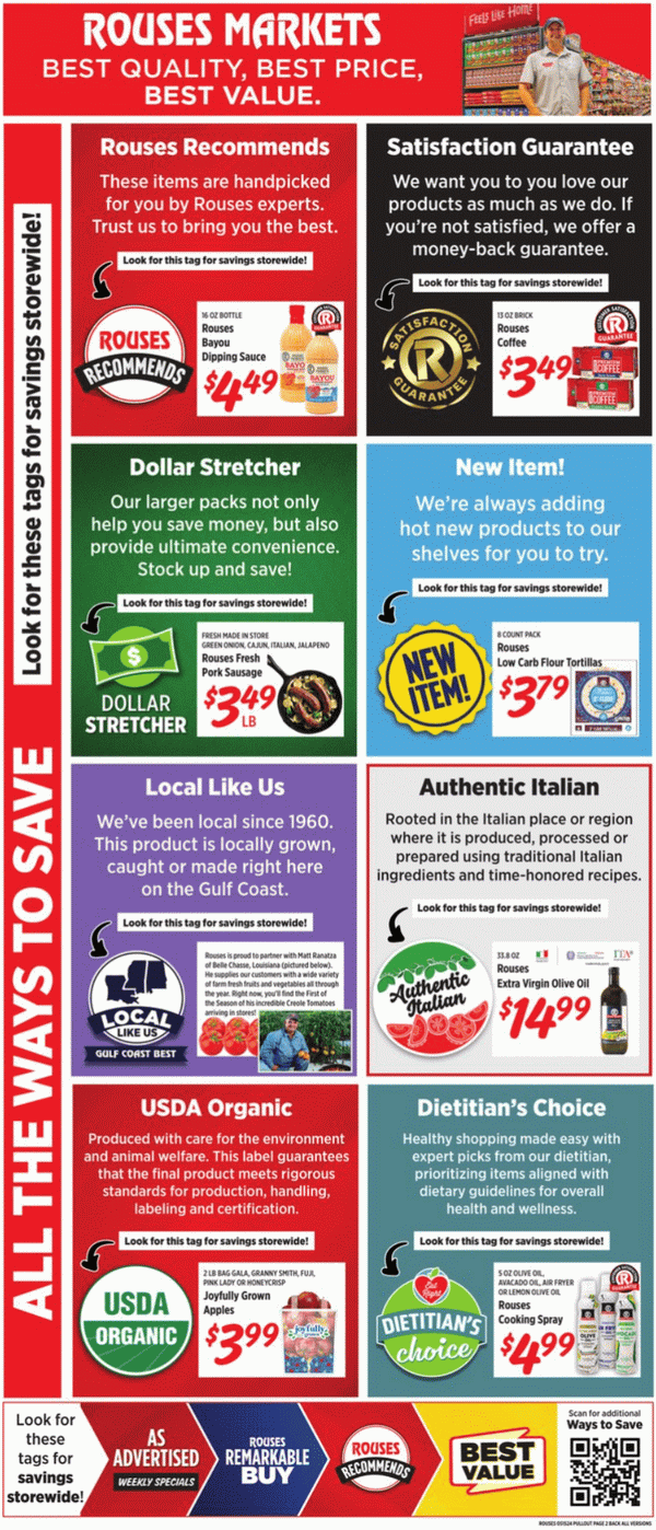 Rouses Weekly Ad May 15 – May 22, 2024
