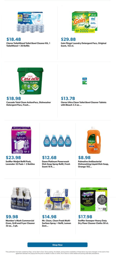 Sam's Club Weekly Ad May 16 – May 22, 2024 (Memorial Day Promotion ...