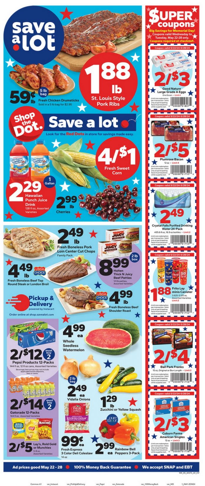 Save A Lot Weekly Ad May 22 – May 28, 2024