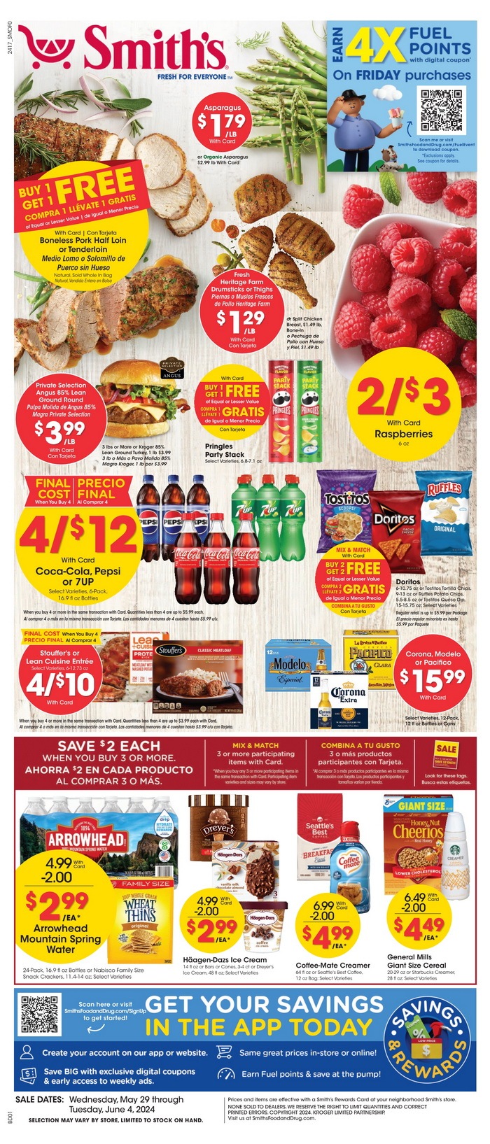 Smith's Food and Drug Weekly Ad May 29 – Jun 04, 2024