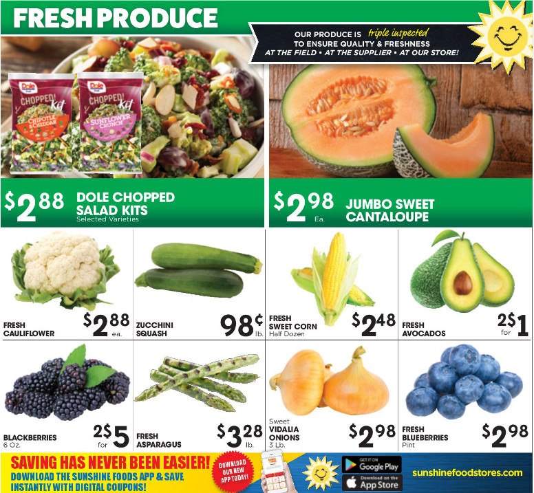 Sunshine Foods Weekly Ad May 29 – Jun 04, 2024