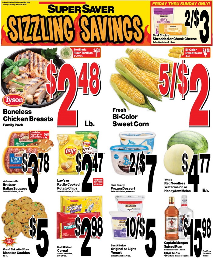 Super Saver Weekly Ad May 15 – May 21, 2024