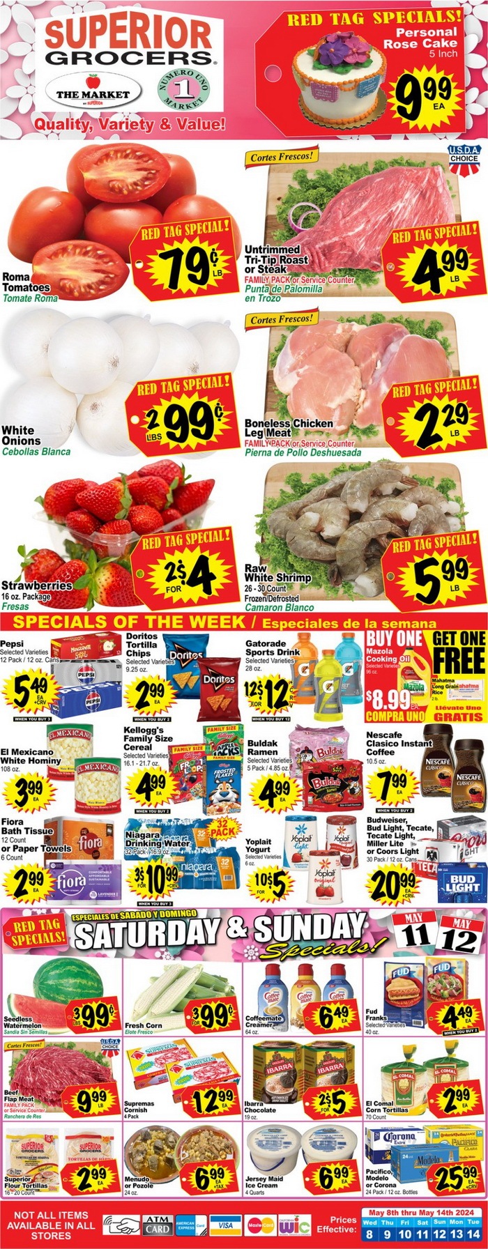 Superior Grocers Weekly Ad May 08 – May 14, 2024 (Mother's Day ...